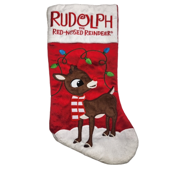 Dan Dee | Holiday | Rudolph The Red Nosed Reindeer Stocking Dan Dee 8 8 ...